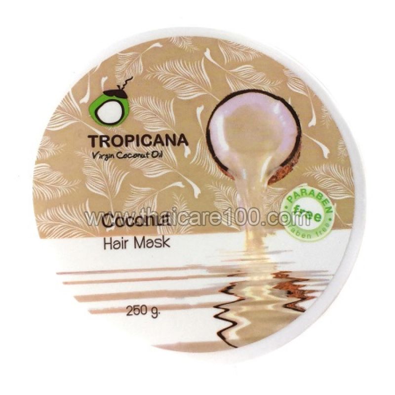 Маска для волос на основе кокосового масла Hair Mask Coconut Oil ...